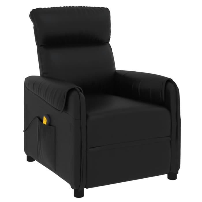 Omabeta Fauteuils électriques Fauteuil De Massage Inclinable Noir