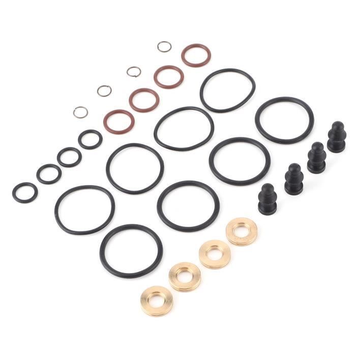 LEX Joints d'injecteur de carburant Kit de 4 joints de réparation d ...