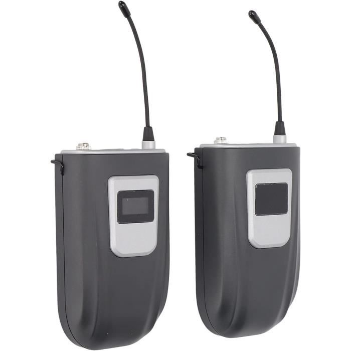 Système De Microphone Cravate Sans Fil, Microphone Cravate Uhf ...