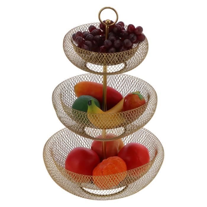 NEUF Fruits 3 niveaux de stockage Rack plateau panier assiette de ...
