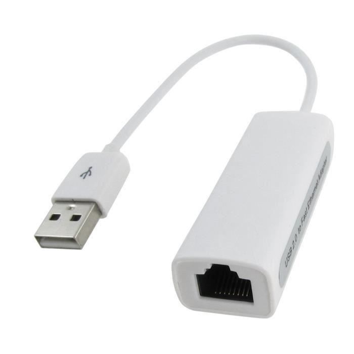 Adaptateur RJ45 USB v2.0 - Cdiscount Informatique