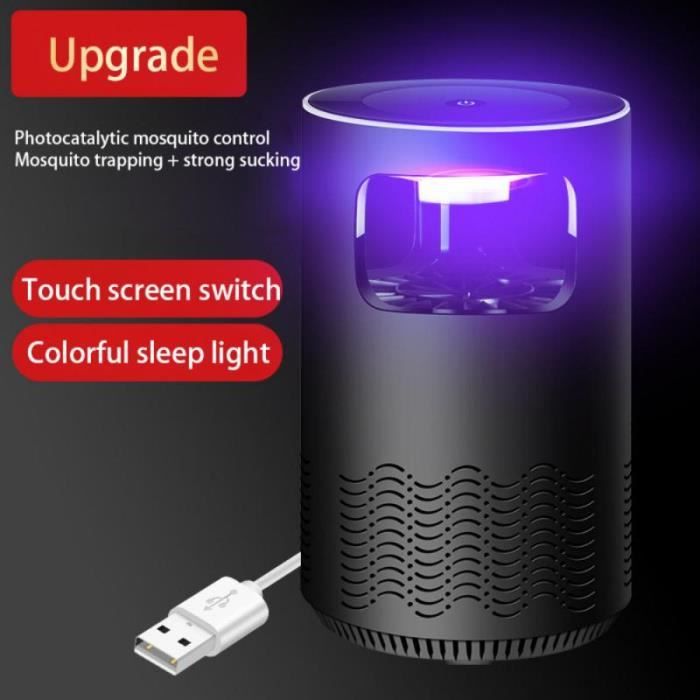 LAMPE ANTI-INSECTE,Black Upgrade-1 Pc--Lampe intelligente'aspiration de ...