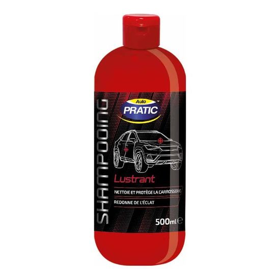 Auto Pratic - Shampoing Lustrant 500ml - Cdiscount Auto
