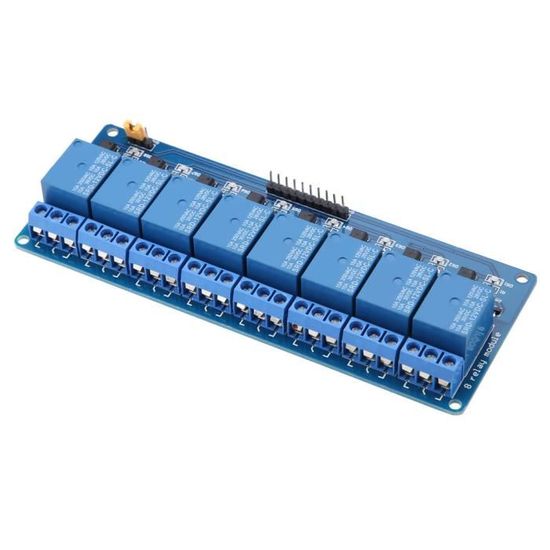 Module de relais - EJ.LIFE - 8 canaux - Optocoupleur 12V - Sûr et ...
