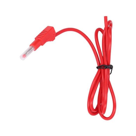 Qiilu Cordon de test banane Banana Test Lead 4mm Pièces en laiton PE ...