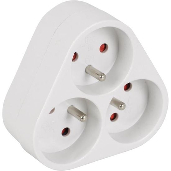 Expert Line - Multiprise murale, multiprises - Triangulaire Triplite 3 ...