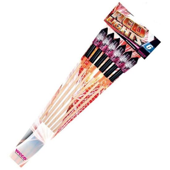 RED LIGHTS WECO - SACHET 6 FUSEES ROUBINE ROUGE - Cdiscount Jeux - Jouets