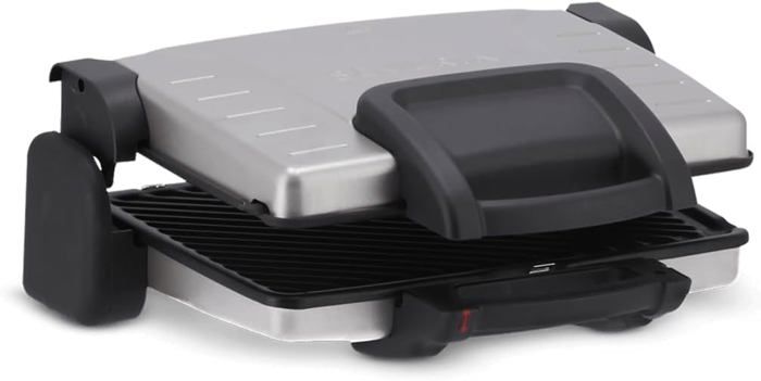 Gril Viande, 1 800 W, Cuisson Sans Graisse, Plaques Anti-Adhésives Et ...