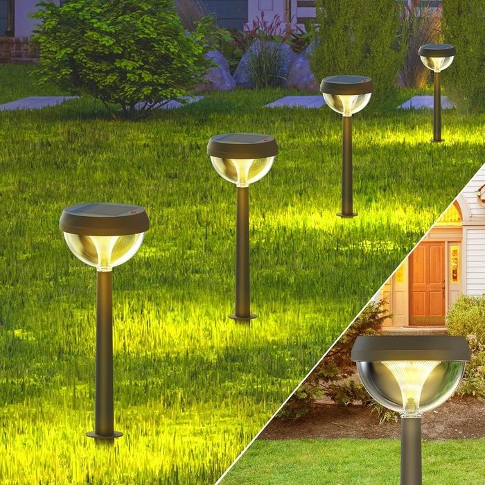 Lampes Solaires Jin Éclairage Solaire Exterieur Étanche IP54 avec 3 ...