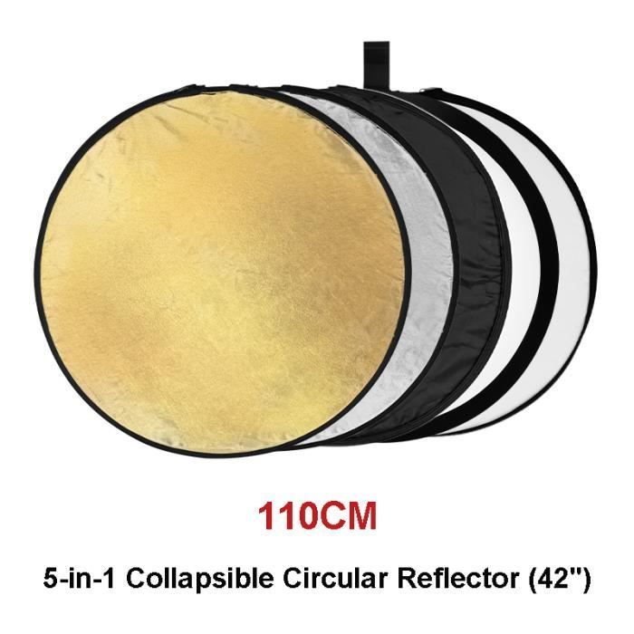 110cm-SmallRig – réflecteur 5 en 1 Portable, diffuseur de lumière ...