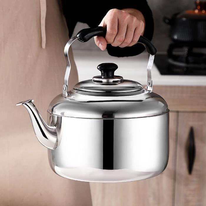 5L - Stainless Steel Household Gas Stove Kettle Kettle - Cdiscount ...