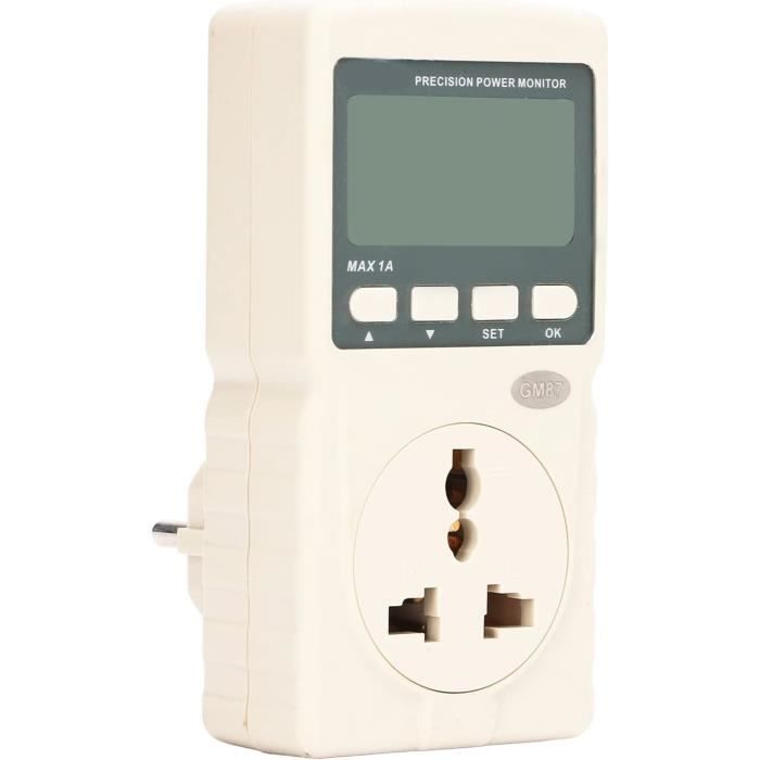 Micro Power Monitor, Plug In Watt Kilowatt Meter Gm87 Eu Plug Ac 220V ...