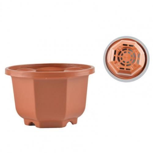 Pot de fleur suspendu en plastique, trou de Drainage écologique ...