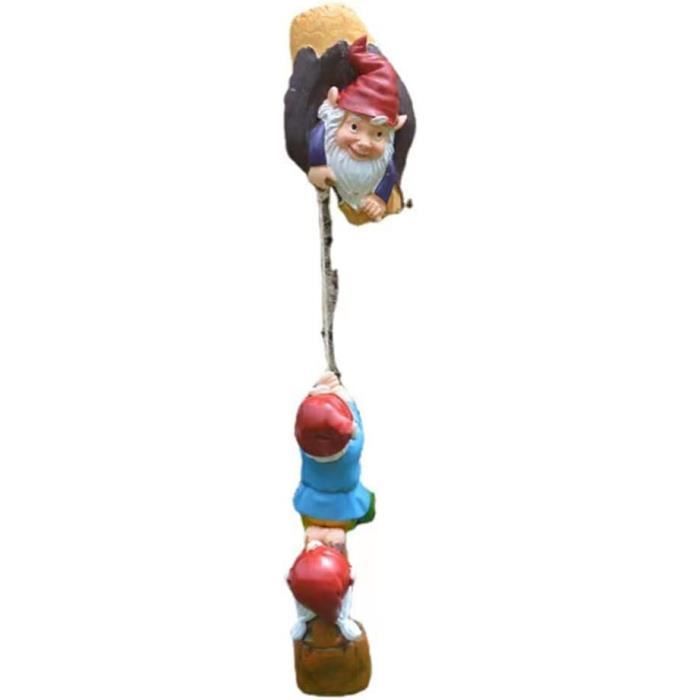 Statue De Nain De Jardin, Statue De Nain De Hamac En Résine Durable ...