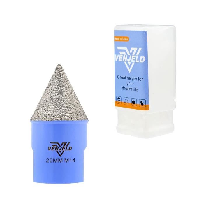 Mèches De Chanfrein Diamant 20Mm Fraise Carrelage Diamant Filetage M14 ...