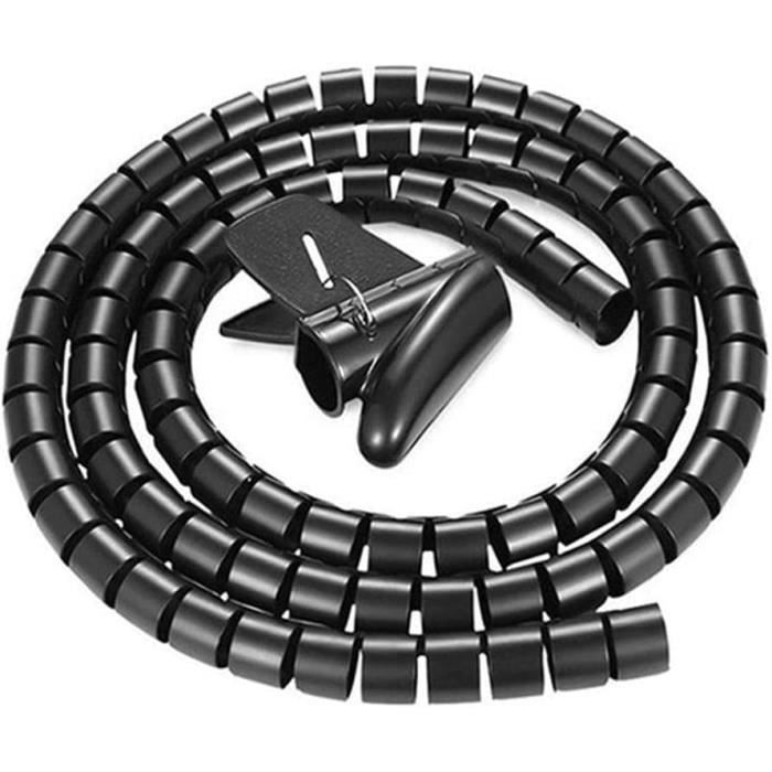 Tube D'Enroulement De Câble Blanc-Noir 8-10-15-20 Mm Pour Câble, Gaine ...