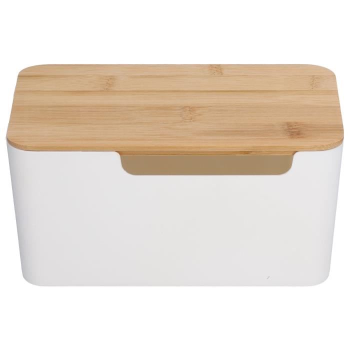 Boîte de câble Petite boîte de gestion des câbles avec un couvercle en ...