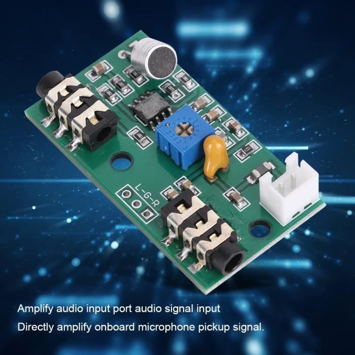 ROM Carte Microphone Module D'Amplificateur De Carte De Microphone ...