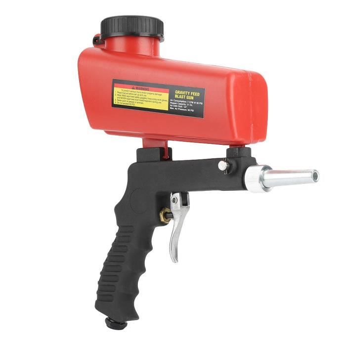 Sonew sableuse portative Pistolet de sablage pneumatique Pistolet de ...