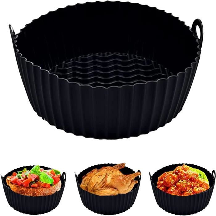 Air Fryer Pot En Silicone Réutilisable Pour Friteuse À Air Chaud ...
