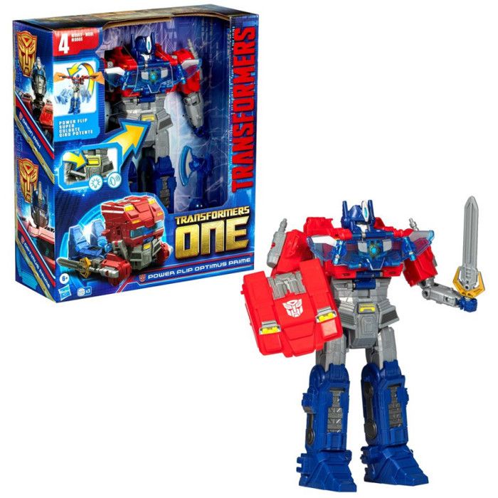 Figurine Transformers One Power Flip Optimus Prime - Cdiscount Jeux ...