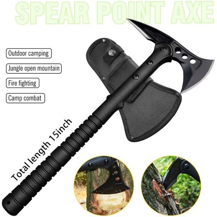 Hache Extérieur Multifonction Outil de Survie - Cdiscount Jardin