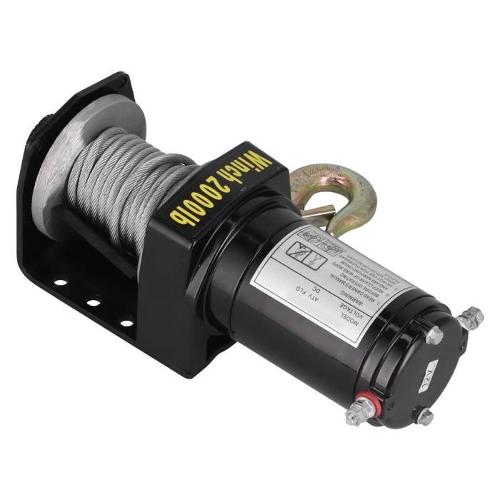 Treuil électrique de véhicule 12 V Treuils de la Voiture 12V, Vitesse ...