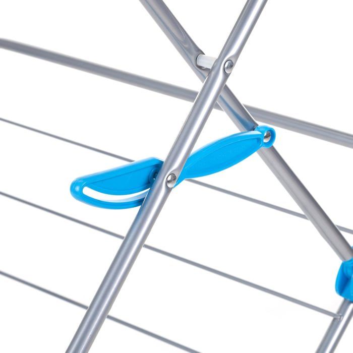 Minky Séchoir Trio Concertina argent81 - Cdiscount Maison