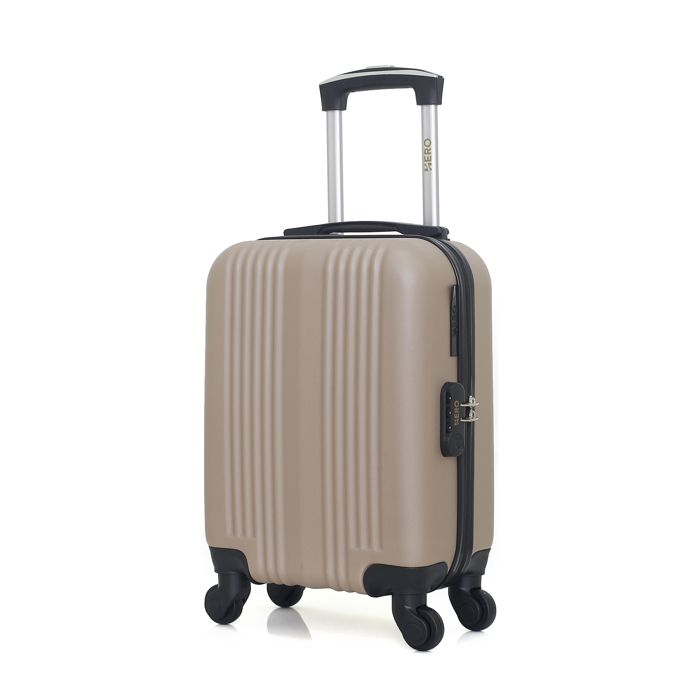 Valise Cabine XXS LIPARI 4 Roues - beige - HERO 46x32x20cm