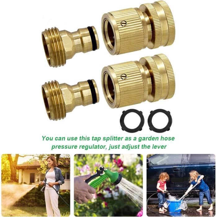 Tuyau D'Arrosage,Tuyau En Laiton Massif | Tuyau D'Arrosage Pour Raccords Tuyauterie, Mâle À Mâle ...