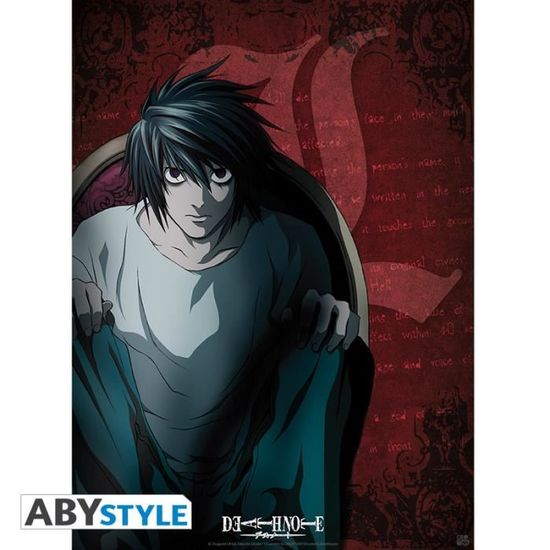 DEATH NOTE Poster L personnage (52 x 38 cm) - Cdiscount Maison
