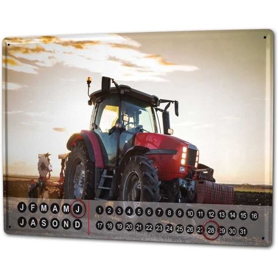 Calendrier perpétuel Tracteur Remorqueurs Harrow métal[889] - Cdiscount ...