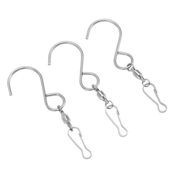 Clips à crochet en S - HURRISE - 20 pièces - Acier inoxydable 304 ...