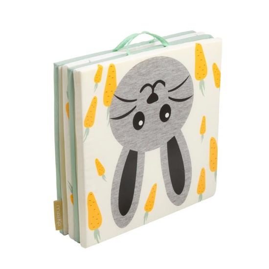 Tapis matelas de sol lapinou - MAÏKA - Doublé PVC - Vert - 60x120x6cm ...