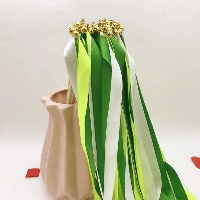 Banderole - bannière,Ruban de Taches Colorées pour ixde Mariage Bâton ...