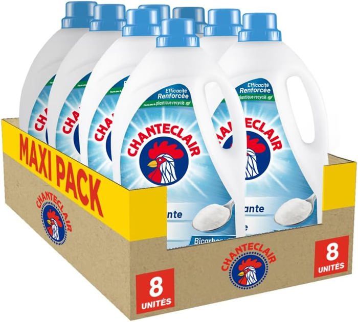 Chanteclair - Lessive Liquide Concentrées Bicarbonate, Spécialement ...