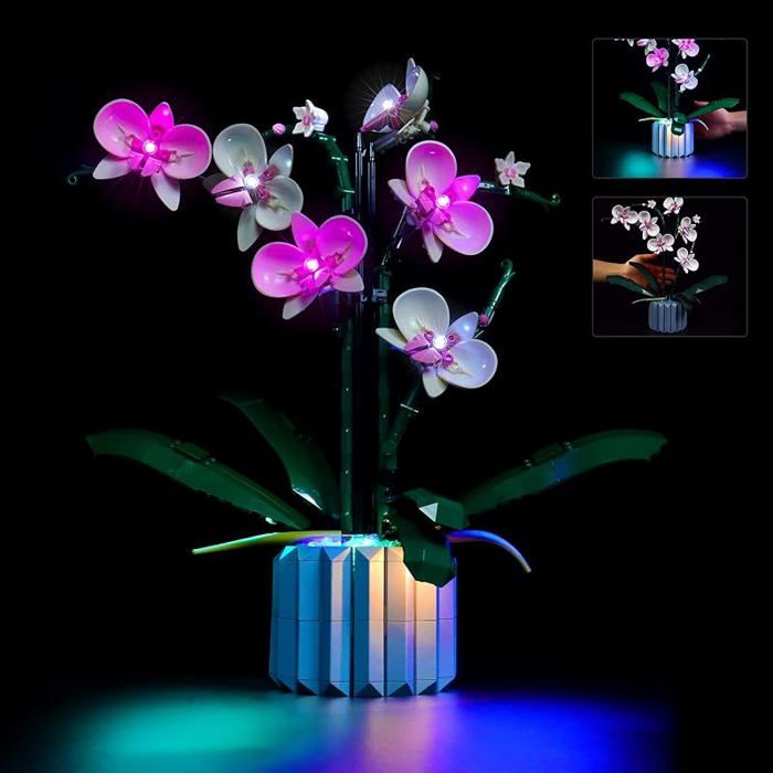 Lego Orchid Decoration LED Lighting Kit 10311 for Lego Orchid Botanical ...