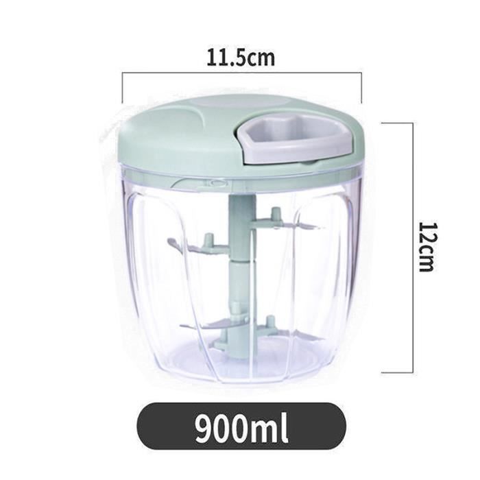 Couleur Vert 900ml Agitateur à ail domestique multifonctionnel, cuisine ...