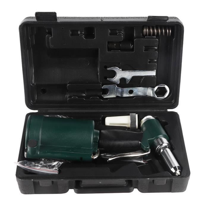 Pistolet à rivets, kit de riveteuse pneumatique pneumatique pneumatique industriel Rivet Gun Set ...