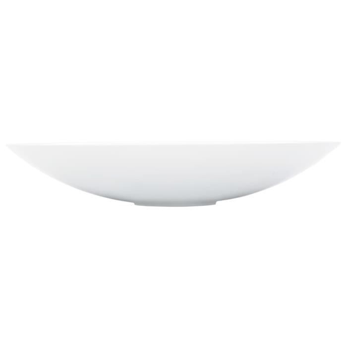 Lavabo - ATYHAO - 60299 - Fonte minérale - 59,3x35,1x10,7 cm - Blanc ...