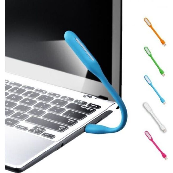 Lampe LED USB Flexible Pliable en Silicone pour PC Ordinateur Voyage 2 ...