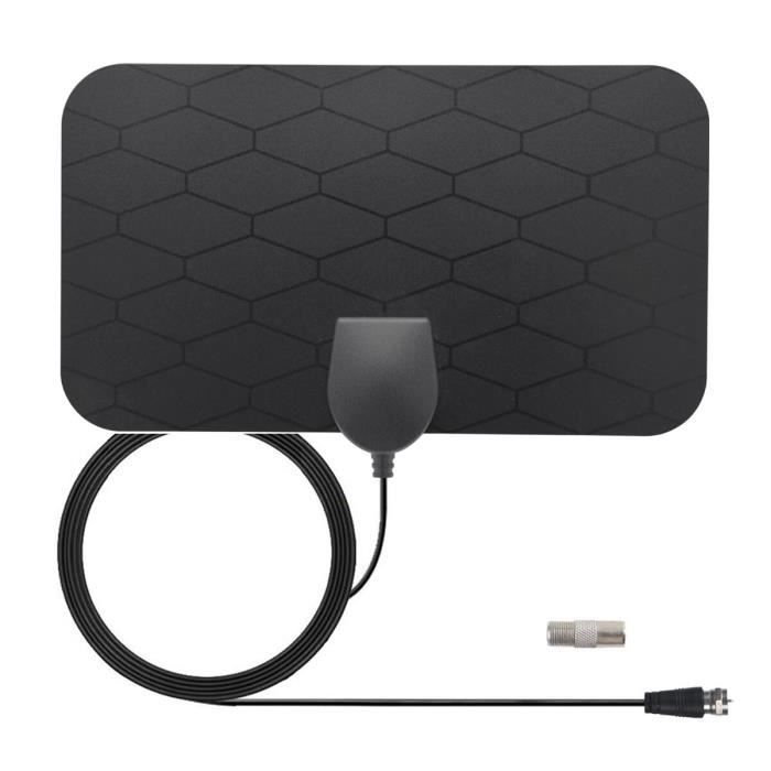Antenne TV - Black - DVB-T2 - 1080P - 8K - Amplificateur - Cdiscount TV ...