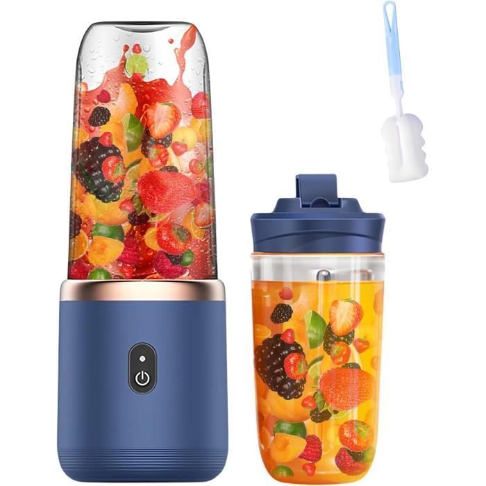 Mixeur Portable, 400 Ml Mini Mixeur Mini Blender, Rechargeable Usb ...