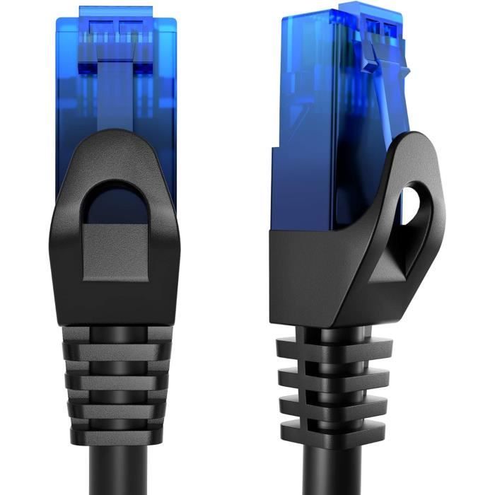 25m Câble Ethernet & patch & réseau (fiches RJ45,Pour profiter ...