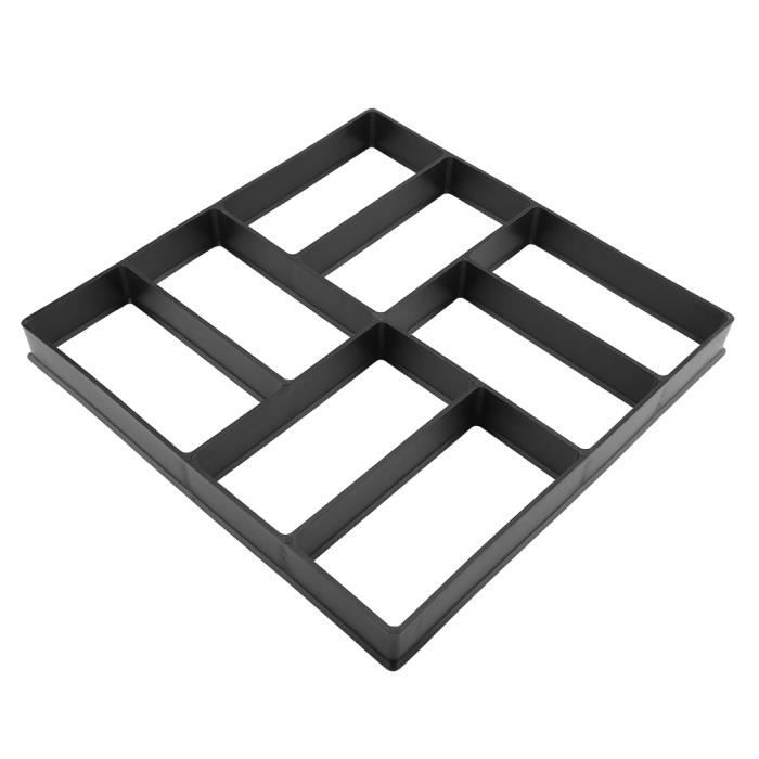 Pavage Pavé Moule Moule de tremplin, moule de pavage de 40 x 40 x 4 cm ...
