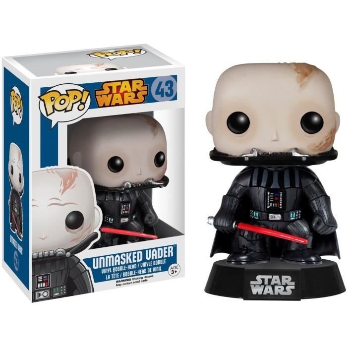 Figurine Funko Pop Star Wars Dark Vador Sans Masque Cdiscount Jeux