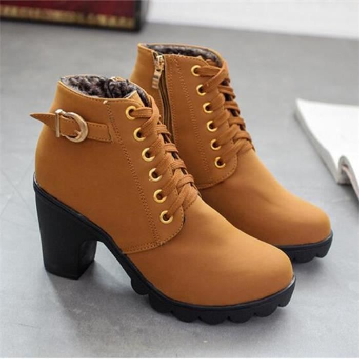 Bottines Femme De Marque De Luxe Haut qualité Bottine 2017 Nouvelle ...