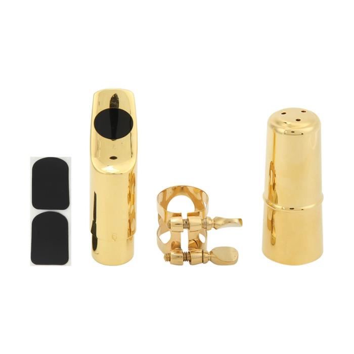 Kit d'embouchure de saxophone - MXZZAND - Métal - Doré - Alto - Effet ...