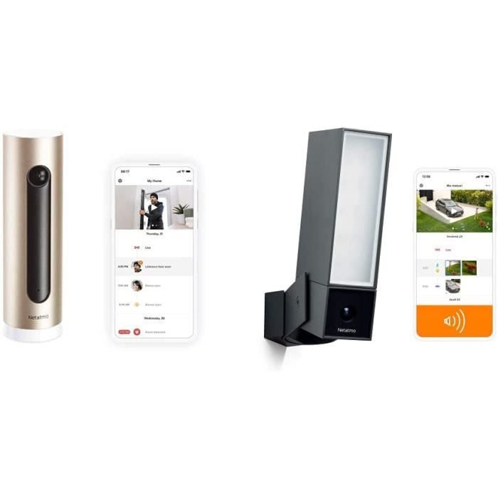 Netatmo Camera de Surveillance Interieure Intelligente + Camera de ...