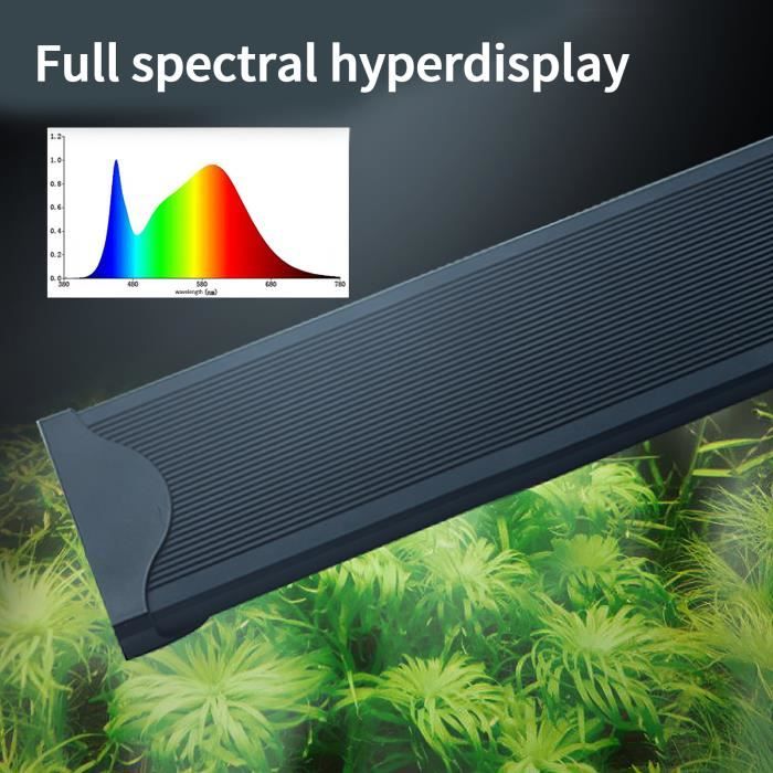 12V LED TERRAIN DE POISSON Lumière Super Bright Aquarium Lampe de ...